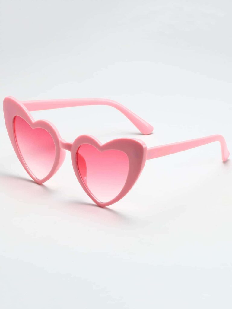Lunettes Roses en forme de cœur - Bride Paradise
